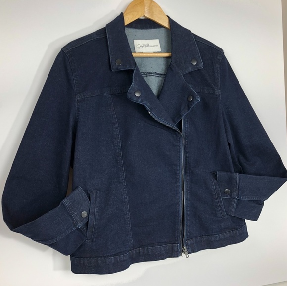Jaclyn Smith | Jackets & Coats | Jaclyn Smith Denim Womens Jean Jacket ...